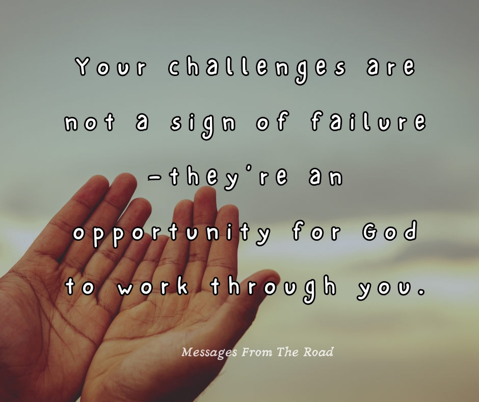 How God Can Help You Process Emotions. - Messages From The Road